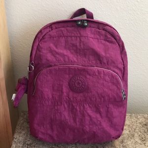 Kipling | Bags | Kipling Xl Purple Backpack | Poshmark